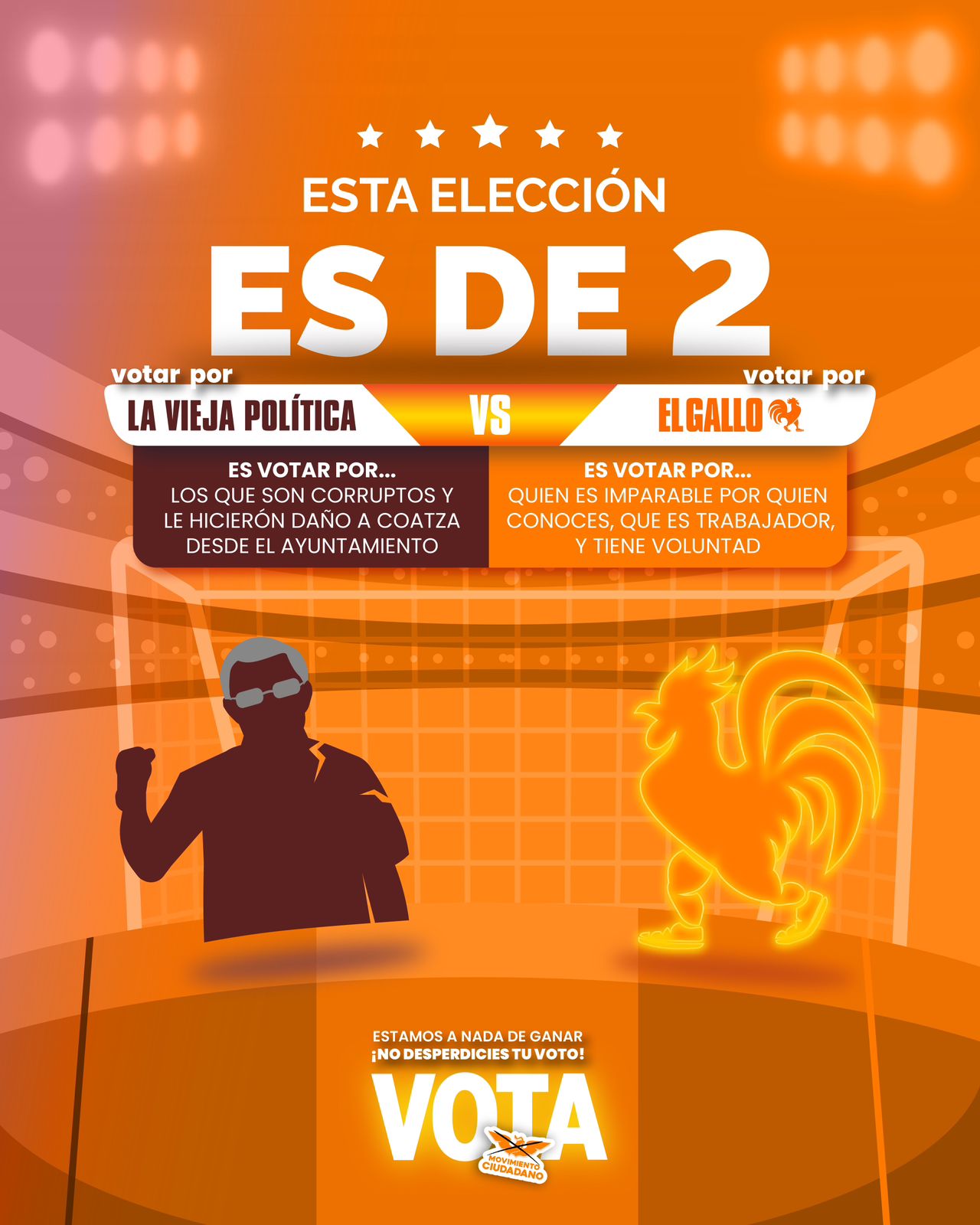 Esta elección es solo de dos: Christopher El Gallo - Itsmo Alternativo