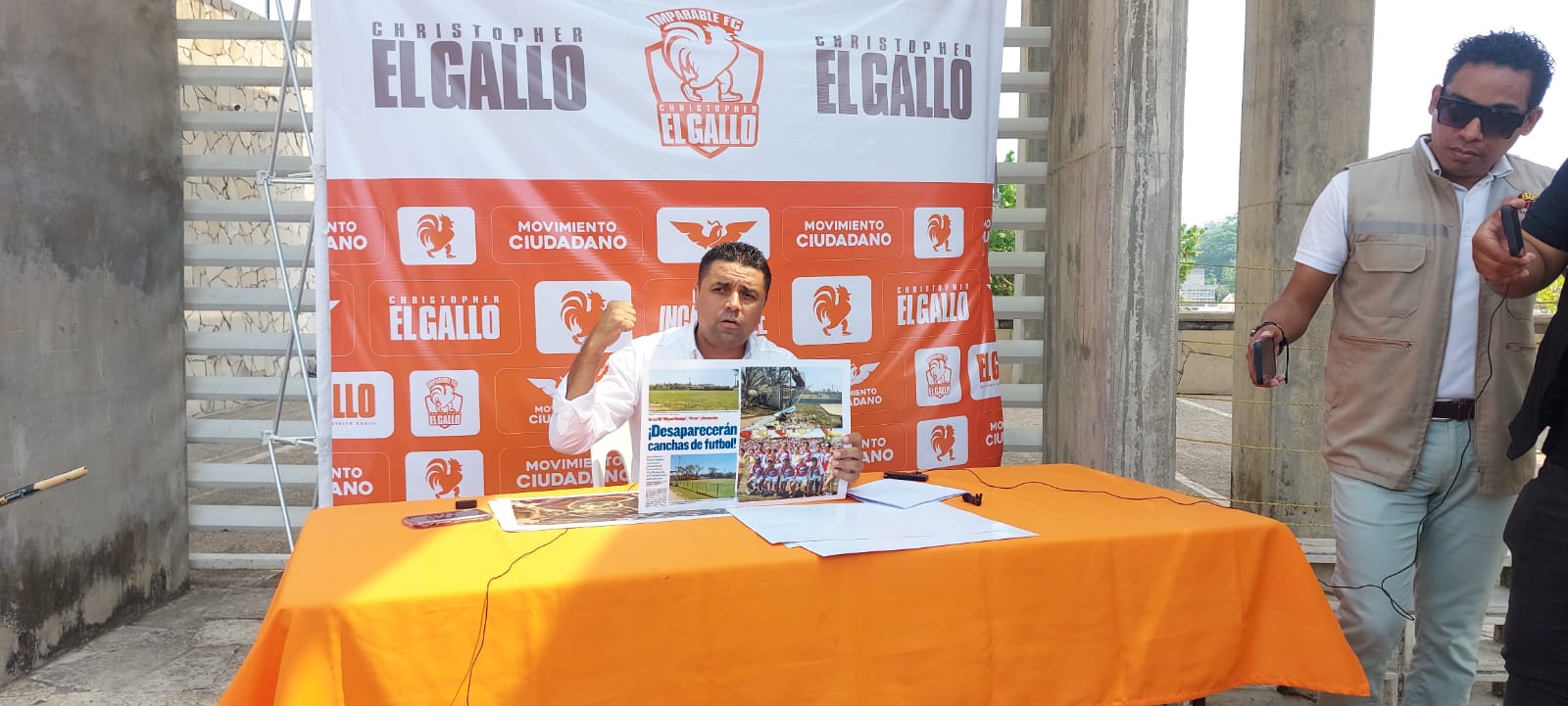 “Vamos a sacar a los que te quieren seguir robando”: Christopher El ...