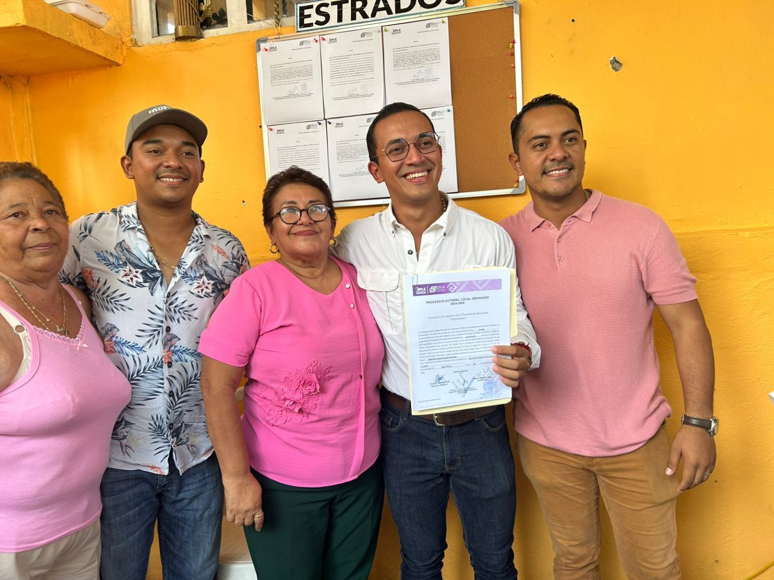 Ángel Delgado Ramírez recibe constancia de mayoría como alcalde electo ...
